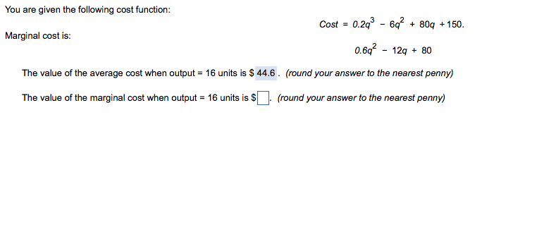 Solved You are given the following cost function: Cost = | Chegg.com