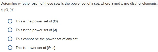 Solved What is the cardinality of the set [o, [o)j? O 1, as | Chegg.com