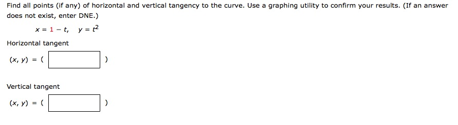 Solved Find all points (if any) of horizontal and vertical | Chegg.com