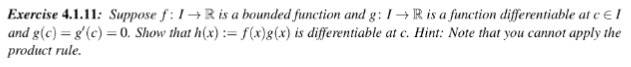 Solved Suppose f: I rightarrow R is a bounded function and | Chegg.com