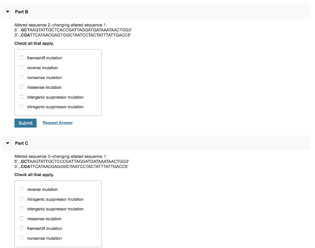 Solved With respect to the wild-type sequence below, | Chegg.com