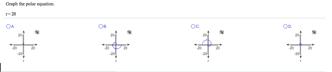 Solved Graph the polar equation. r=2theta | Chegg.com