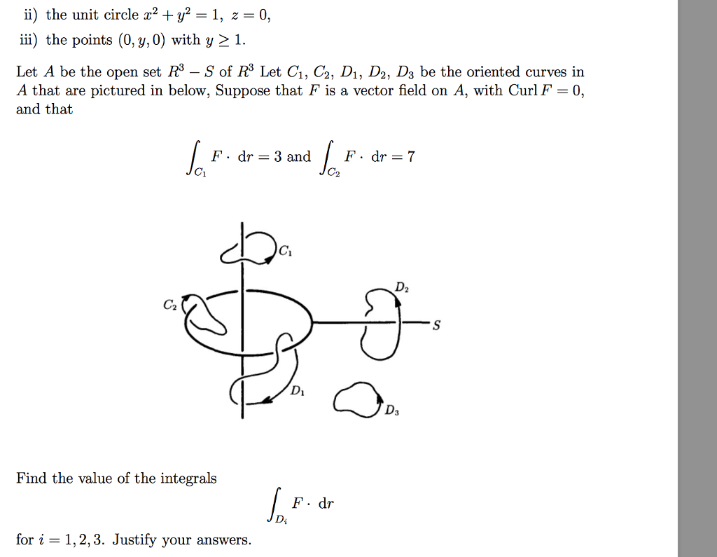Solved Let S be the subset of R3 consisting of the union of; | Chegg.com