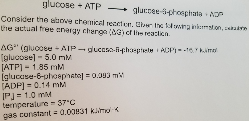 Solved glucose + ATP glucose-6-phosphate +ADP Consider the | Chegg.com Solved glucose + ATP glucose-6-phosphate +ADP Consider the | Chegg.com