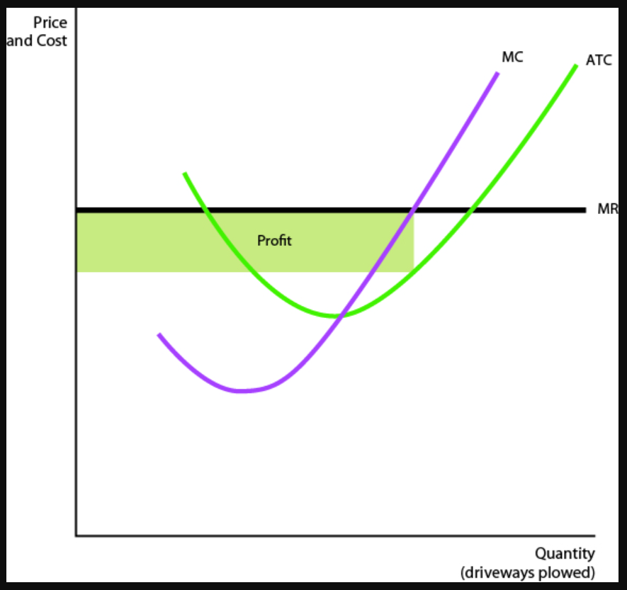 Solved A competitive firm maximizes profit at an output | Chegg.com