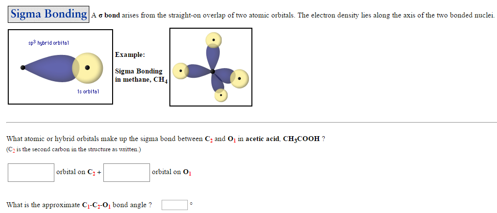 Solved Sigma Bonding A G bond arises from the straight-on | Chegg.com