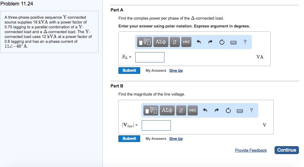 Solved A three-phase positive sequence Y-connected source | Chegg.com