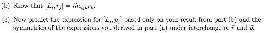 Solved Quantum Mechanics: L is angular momentum, r is radius | Chegg.com