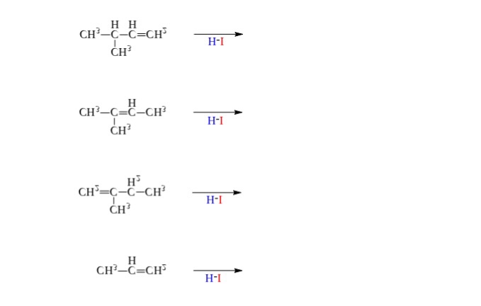 Solved HI CH H-I CH H2 H-I CH? CH C CH H I | Chegg.com