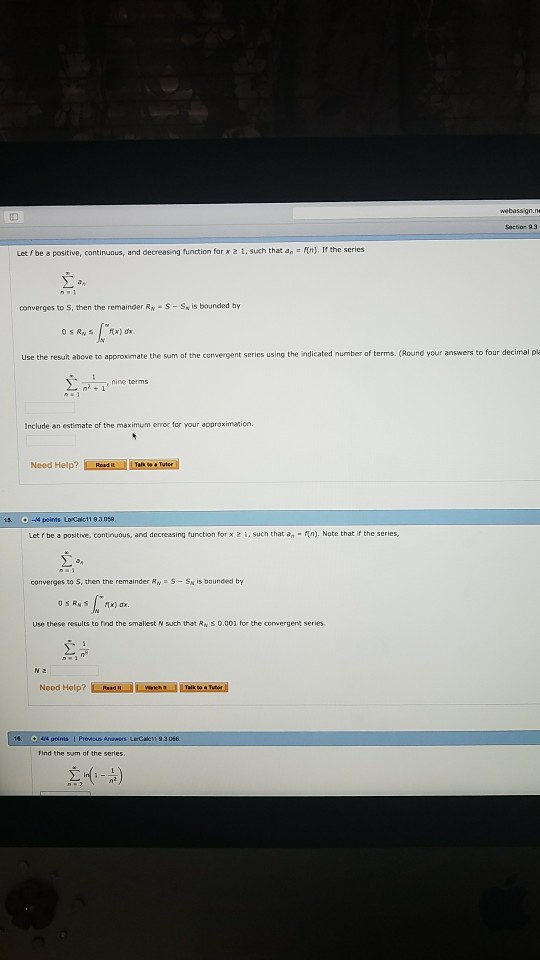 Solved Section 9 3 Let Fbe A Positive Continuous And