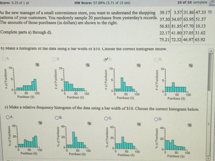 Solved As the new manager of a small convenience store, you | Chegg.com