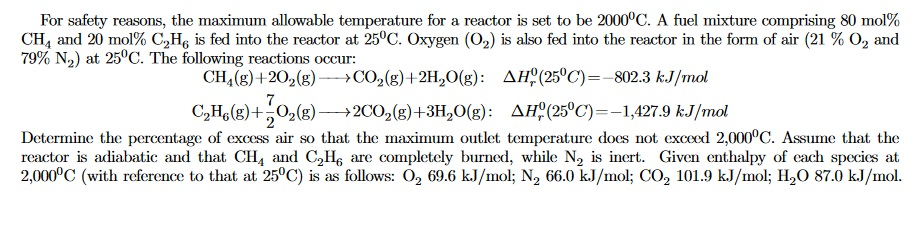 Solved For safety reasons, the maximum allowable temperature | Chegg.com