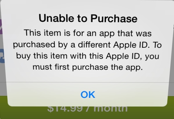 Solved Unable to Purchase This item is for an app that was | Chegg.com
