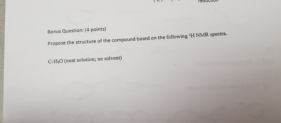 Solved reduetiot Bonus Question: (4 points) Propose the | Chegg.com