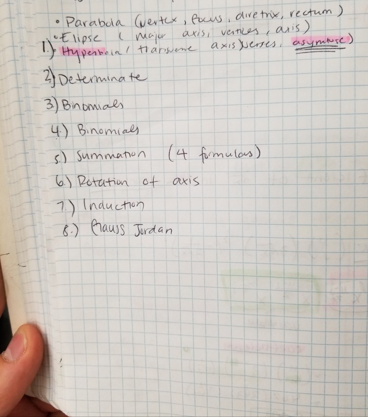 Solved e Parabola yertux , Preus, dve tix, vectum) Detenmina | Chegg.com