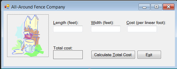 Solved Visual Basic Net Application Coding Exercise