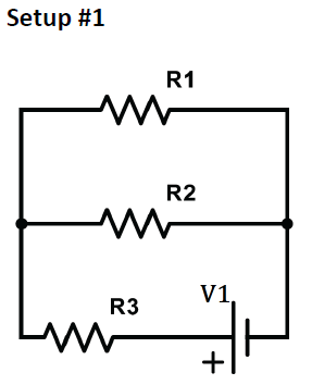 Solved Analysis For each of the setups use Kirchhoff's Rules | Chegg.com