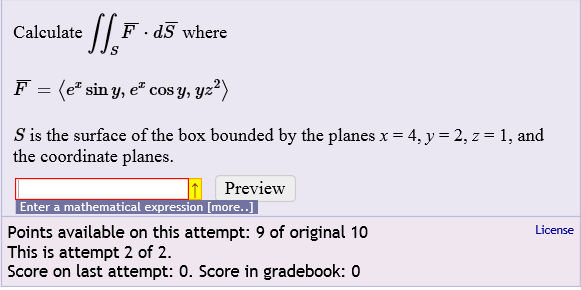 Solved Calculate doubleintegral_s F vector middot dS bar | Chegg.com