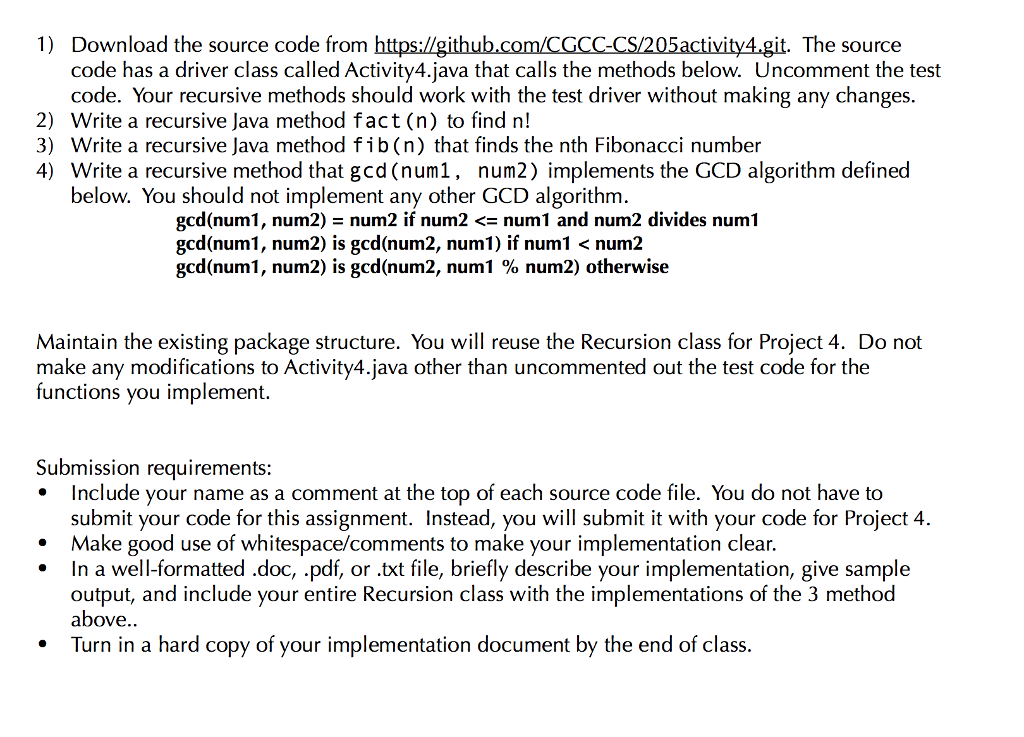 Solved 1) Download the source code from | Chegg.com