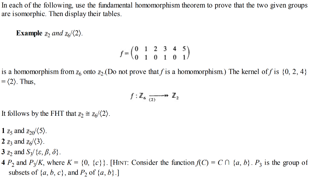 Solved In each of the following, use the fundamental | Chegg.com