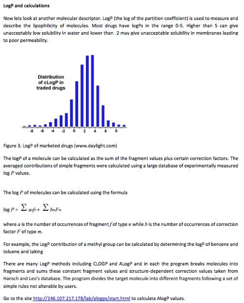 LogP and calculations Now lets look at another | Chegg.com