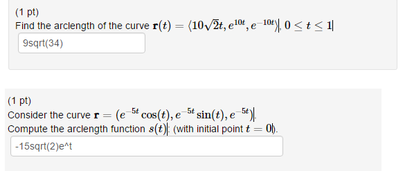 Solved Find the arc length of the curve r(t) = {10 | Chegg.com