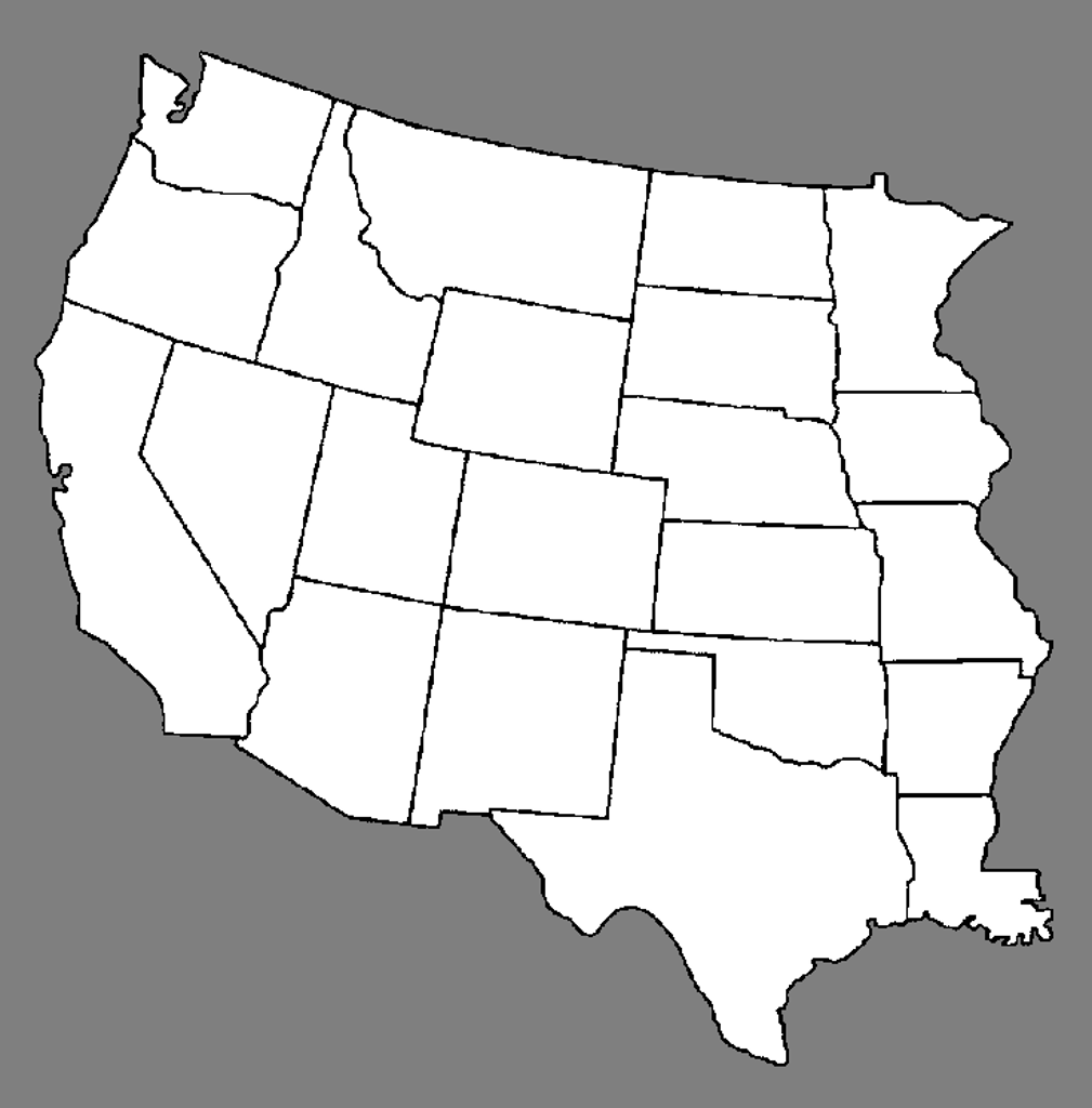 Use only 3 colors to color a graph of the Western | Chegg.com