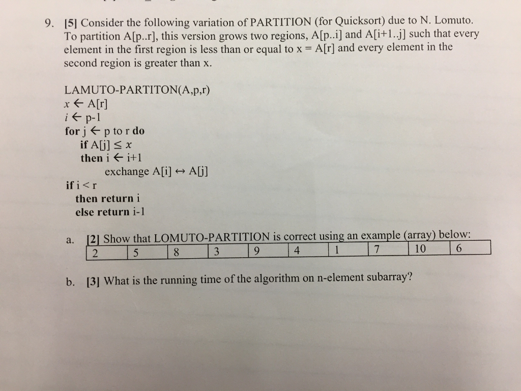 Solved Consider the following variation of PARTITION (for | Chegg.com