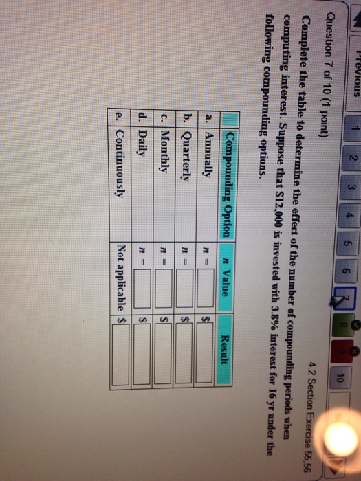 Solved Complete the table to determine the effect of the | Chegg.com