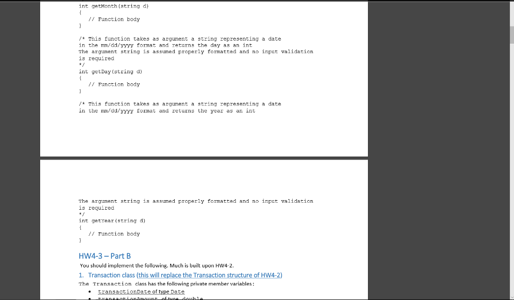 Solved Need help with C++ I have all of this already | Chegg.com