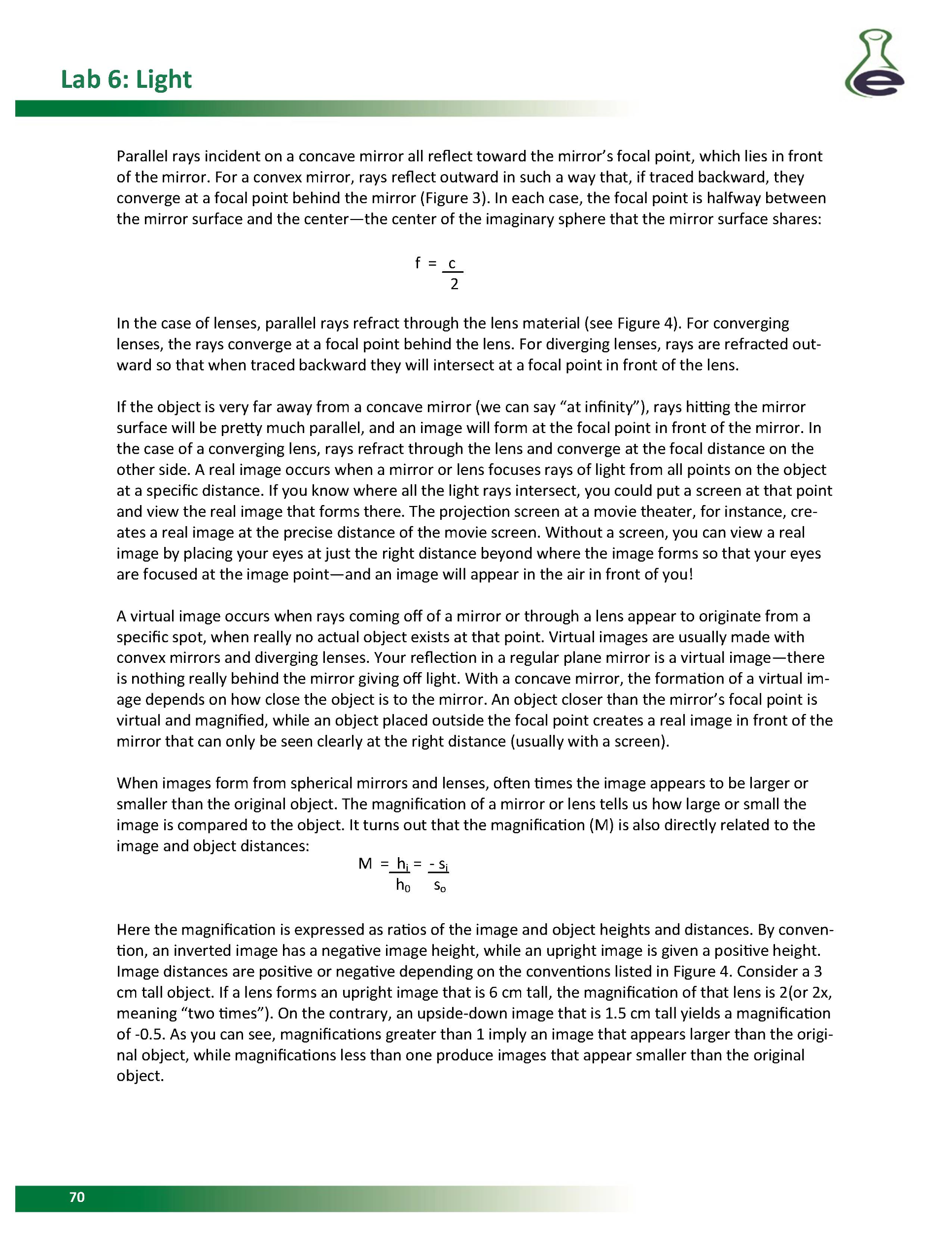 Solved Experiment 1: Ray Diagrams | Chegg.com