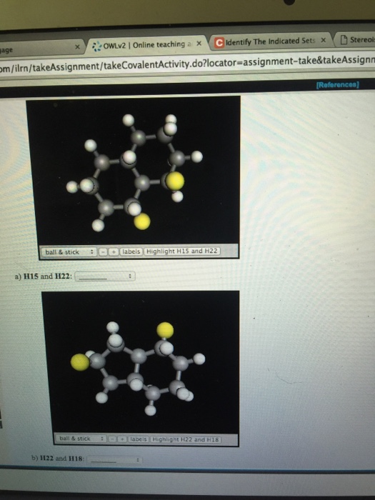 Solved Identify the indicated protons in the following | Chegg.com