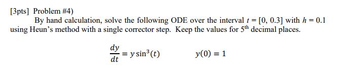 Solved ) Problem #4 By hand calculation, solve the following | Chegg.com