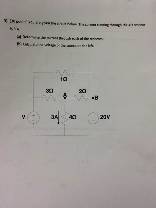 Solved You are given the circuit below. The current running | Chegg.com