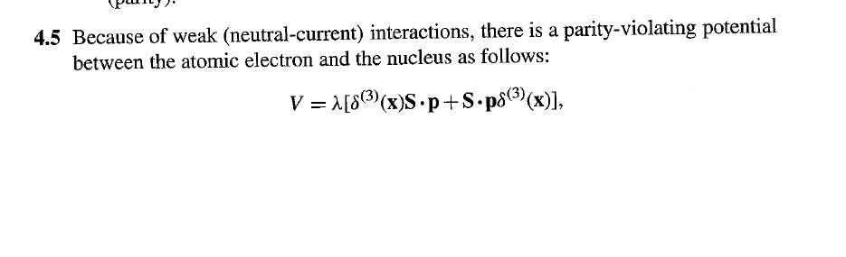 Solved Quantum Mechanics problem from Modern Quantum | Chegg.com