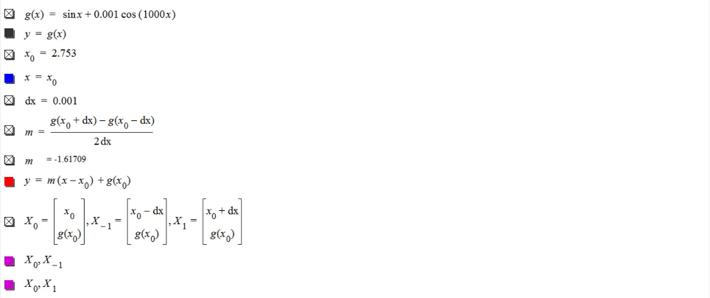 Solved There is a line that calculates the value of m. | Chegg.com