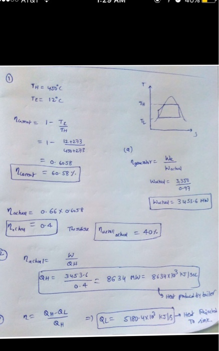 Solved A very large utility-scale central electric power | Chegg.com