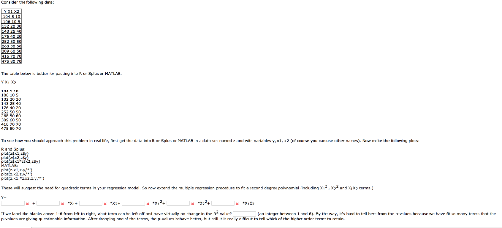 Solved Consider the following data: 106 105 43 25 4 176 40 2 | Chegg.com