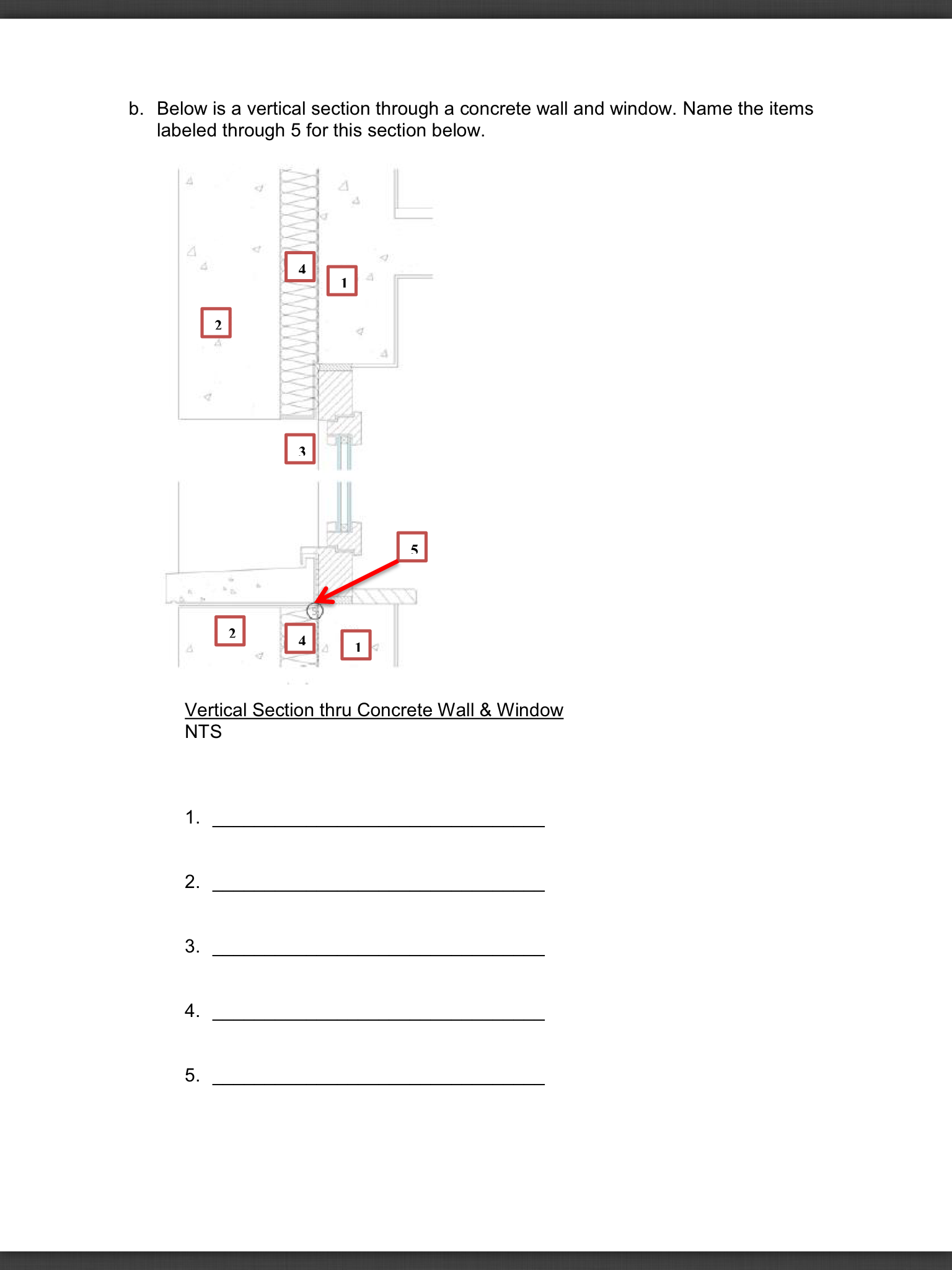 Solved Building Envelope In the two assemblies below | Chegg.com