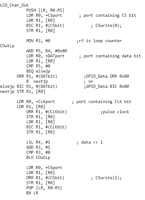 Solved INCLUDE Registers.s AREA DATA, ALIGN-2 LCDmat SPACE | Chegg.com