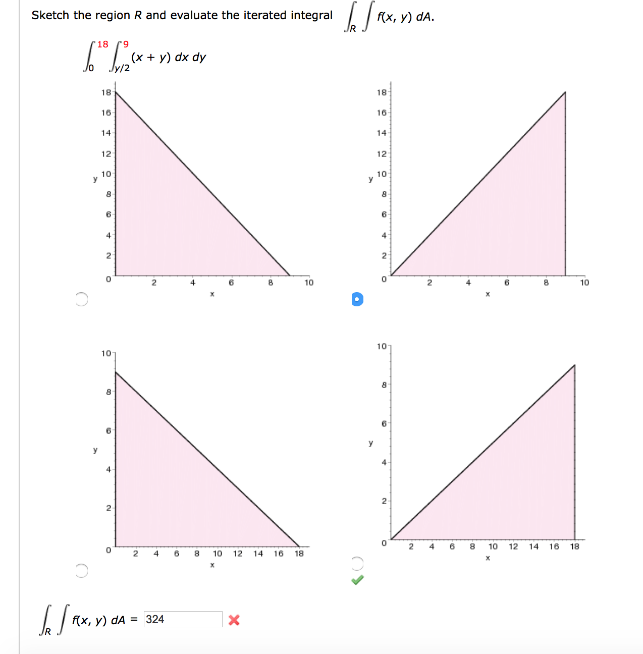 Solved Sketch the region R and evaluate the iterated | Chegg.com Solved Sketch the region R and evaluate the iterated | Chegg.com
