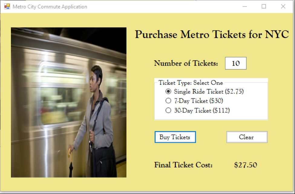 Solved Design an application and write the code that will | Chegg.com