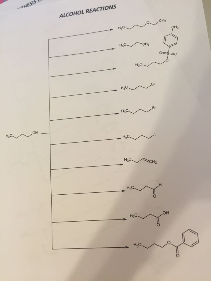 Solved Alcohol Synthesis reaction | Chegg.com