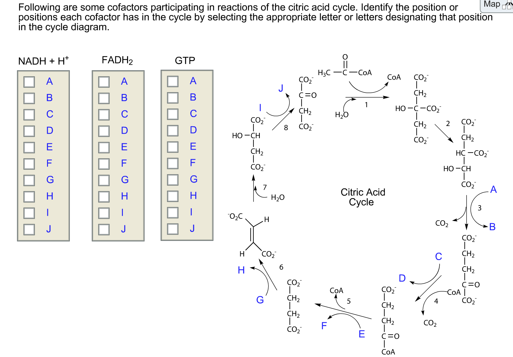 Solved Following are some cofactors participating in | Chegg.com