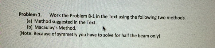 Solved Using Macaulay's Method? | Chegg.com