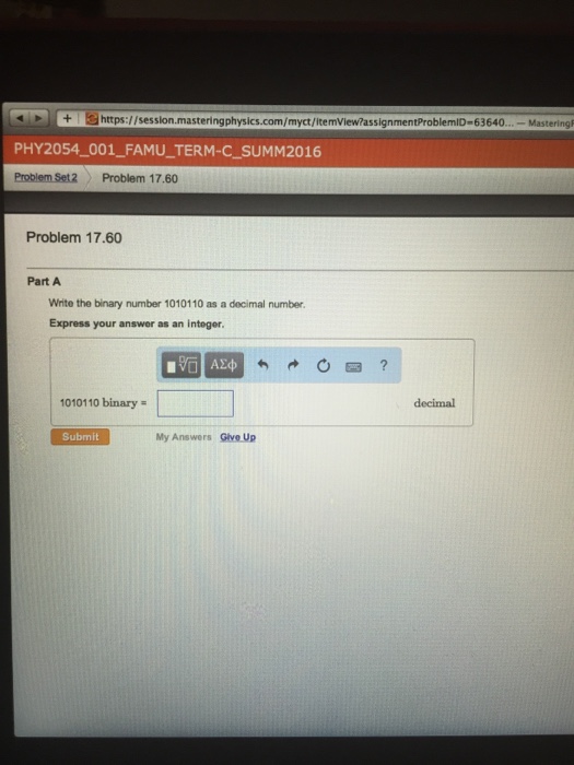 Solved Write the binary number 1010110 as a decimal number. | Chegg.com