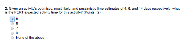 Solved Given an activity's optimistic, most likely, and | Chegg.com