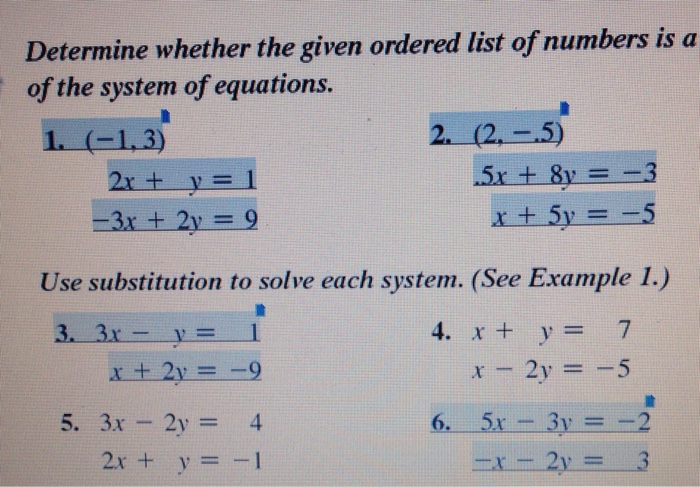 Solved Determine whether the given ordered list of numbers | Chegg.com