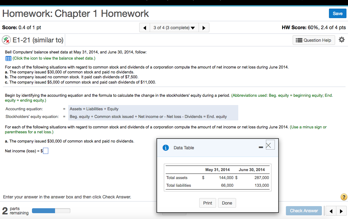 Solved Bell Computers' balance sheet data at May 31, 2014, | Chegg.com