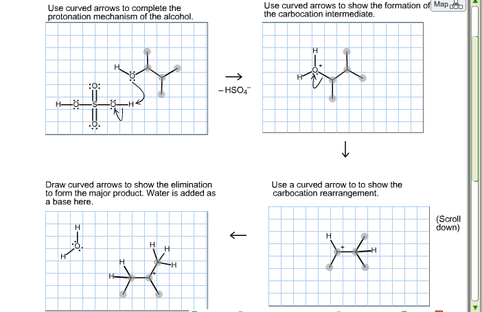 Solved Use curved arrows to complete the protonation | Chegg.com